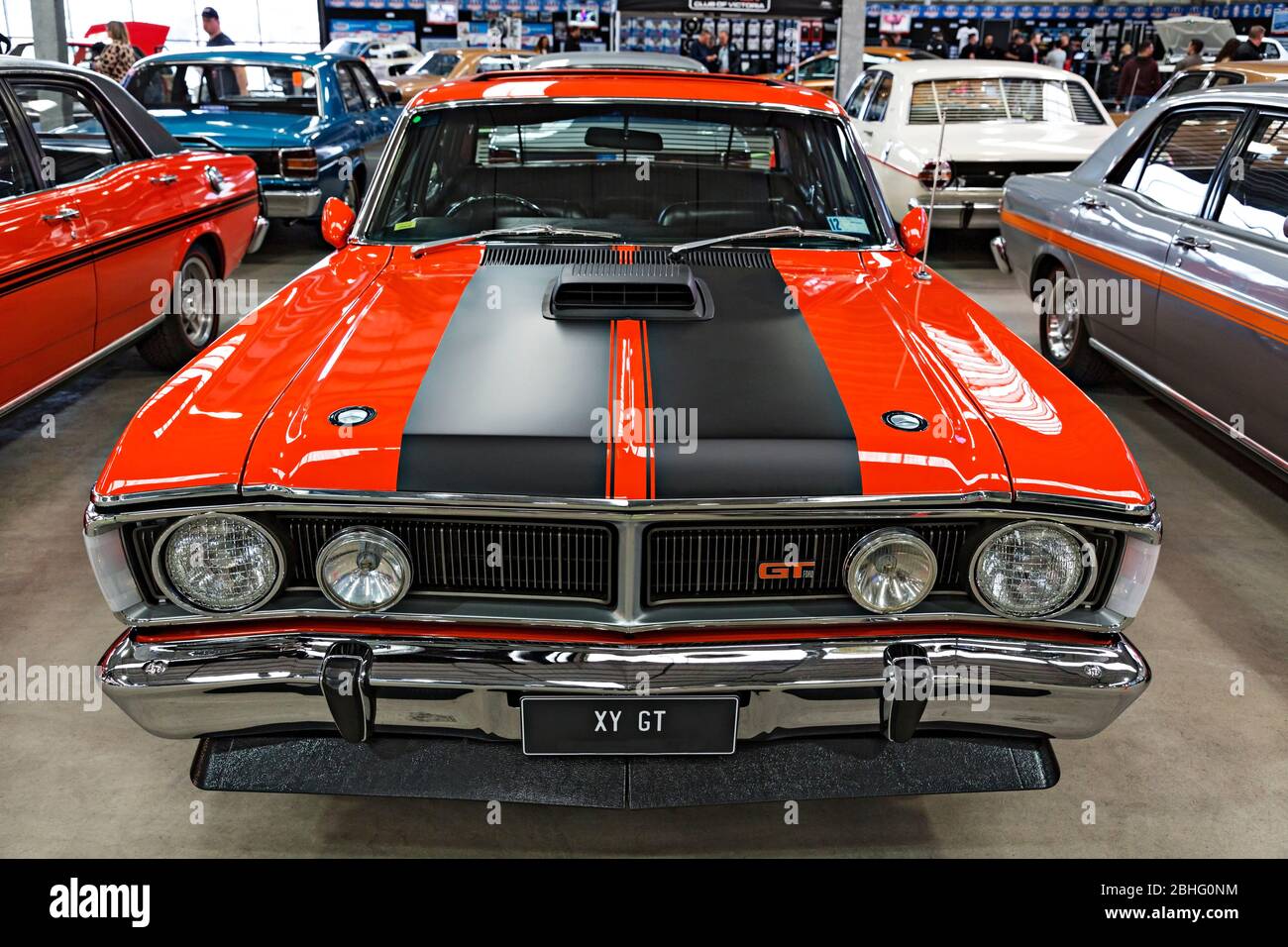 Automobiles / Australian made 1970 Ford XY 351 GT Falcon displayed at a ...