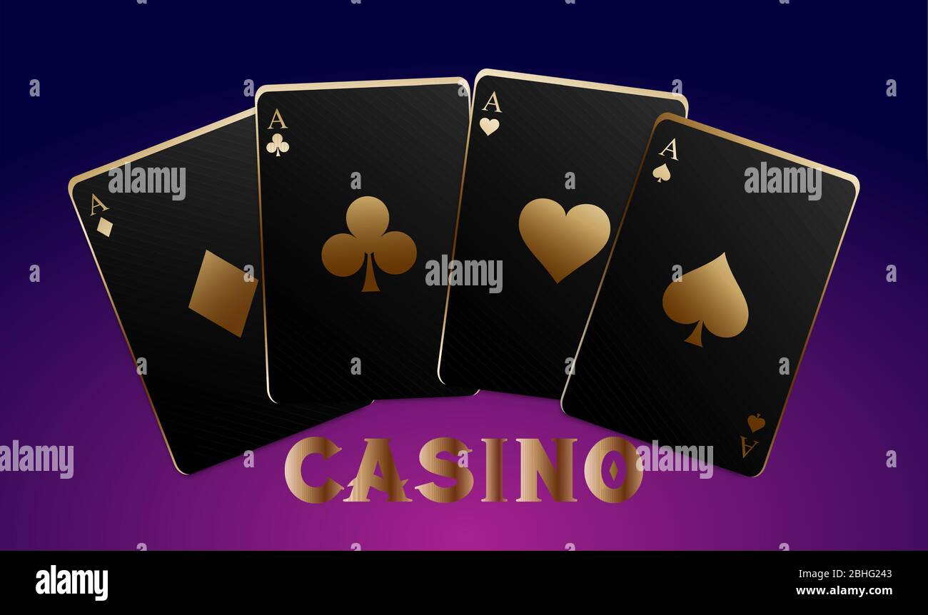 Aces spread Stock Vector Images - Alamy