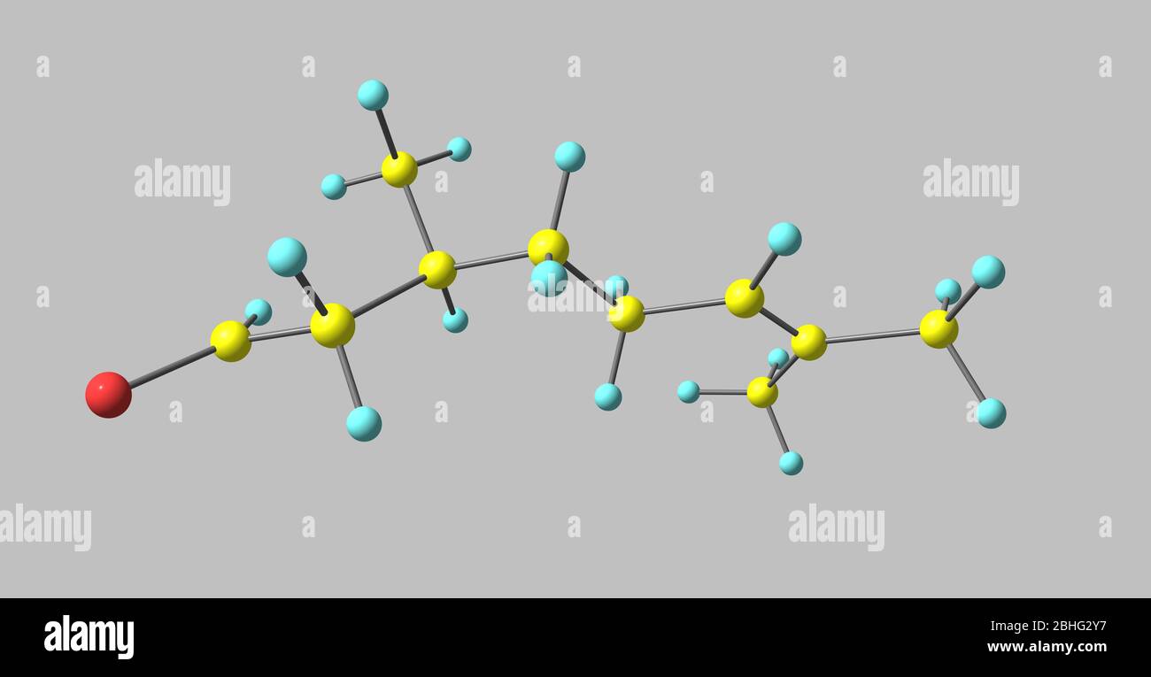 Citronellal is a major isolate in distilled oils from the plants ...