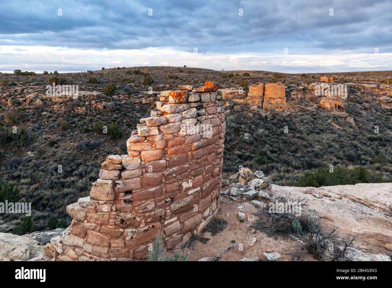 Utah ruins hovenweep national monument hi-res stock photography and ...