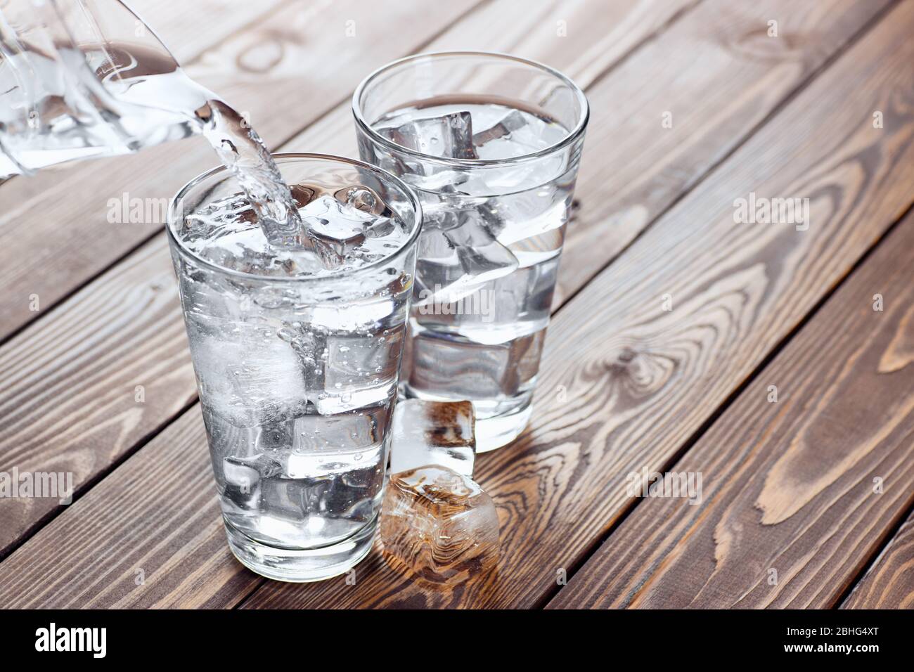 cold water in glass Stock Photo - Alamy