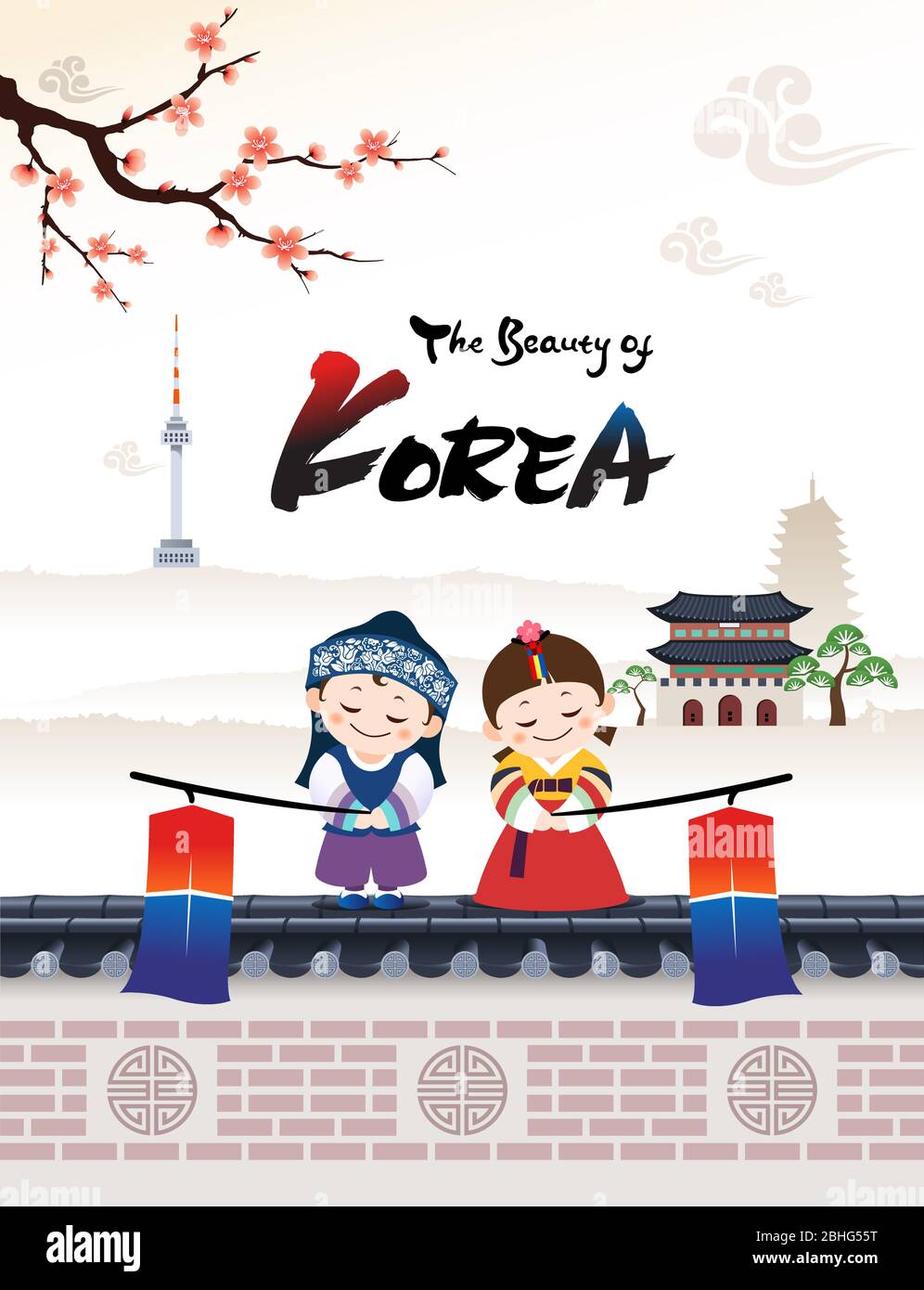 Come for a visit Stock Vector Images - Alamy