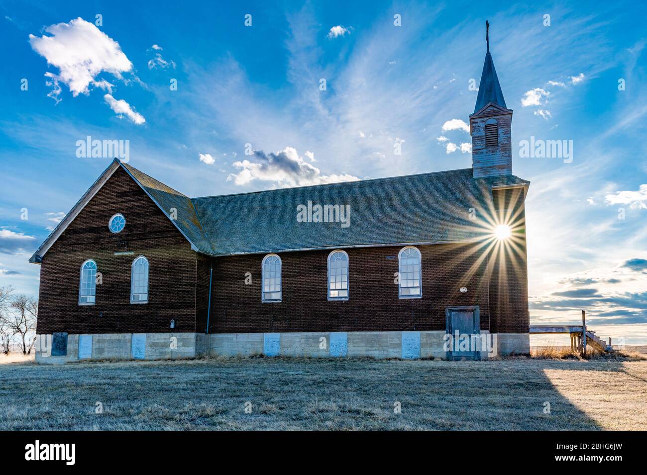 Old country church in saskatchewan hi-res stock photography and images ...