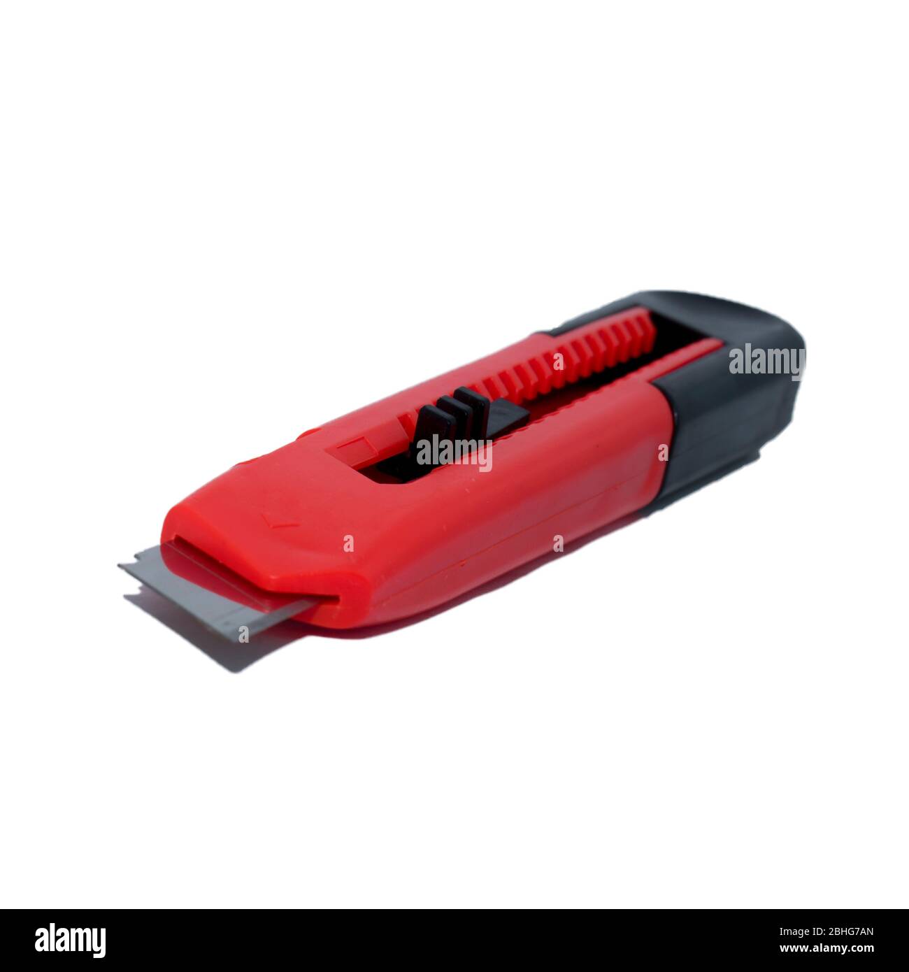 Red and black Cutter isolated white background Stock Photo - Alamy