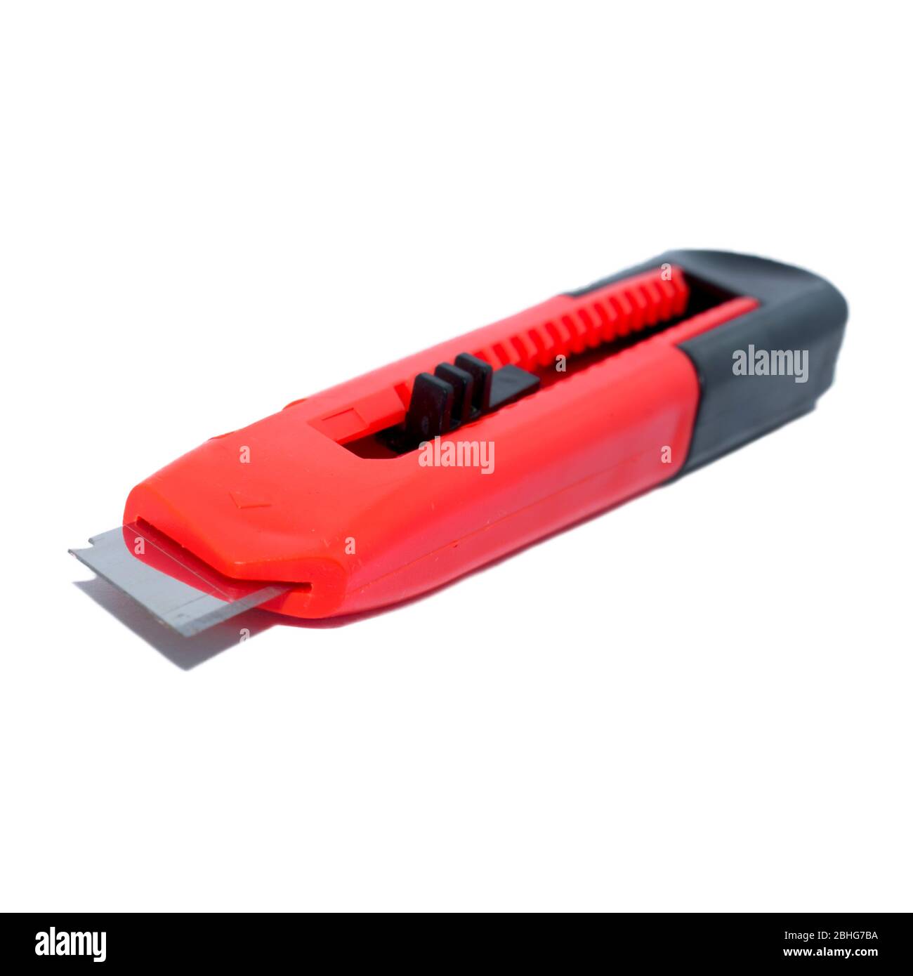 Red and black Cutter isolated white background Stock Photo - Alamy
