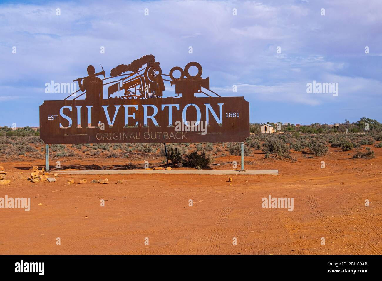 Silverton City, Broken Hill, NSW Outback, Australia Stock Photo - Alamy
