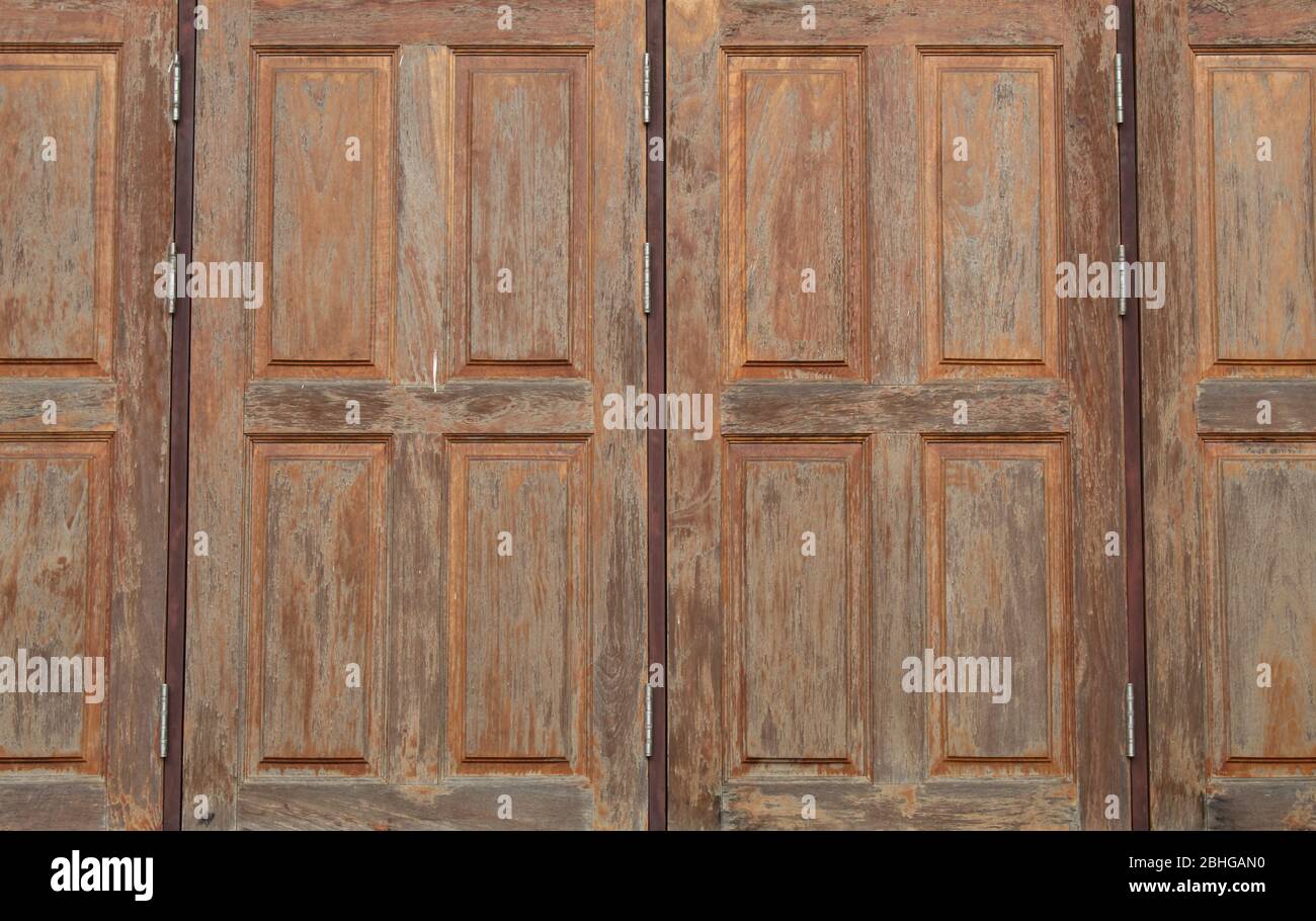 Solid wood pattern Used as a background Stock Photo - Alamy