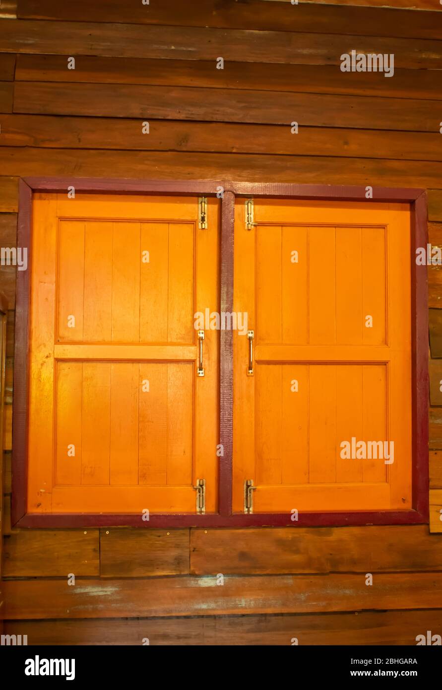 Solid wood pattern Used as a background Stock Photo - Alamy