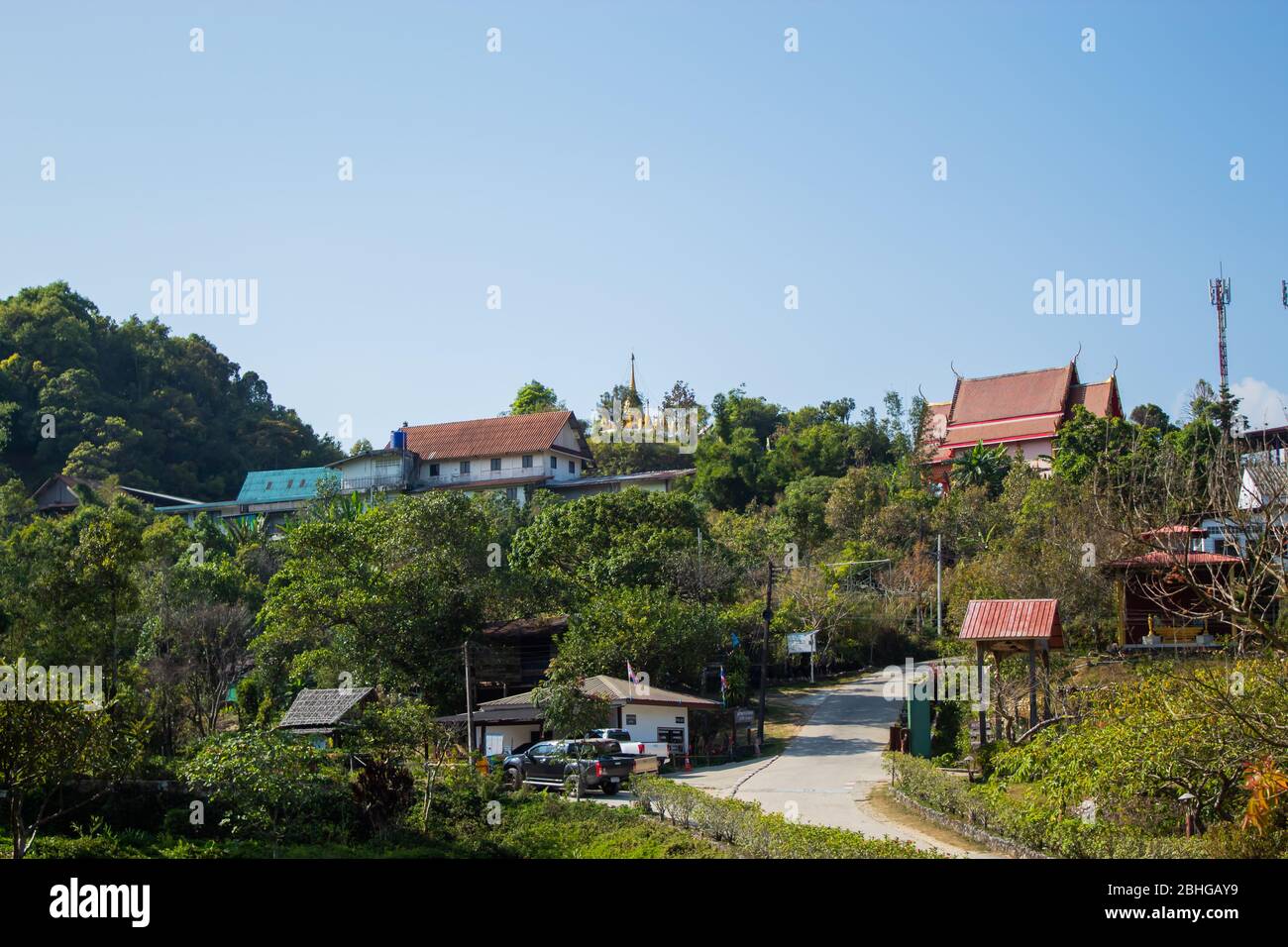 Tong park village hi-res stock photography and images - Alamy