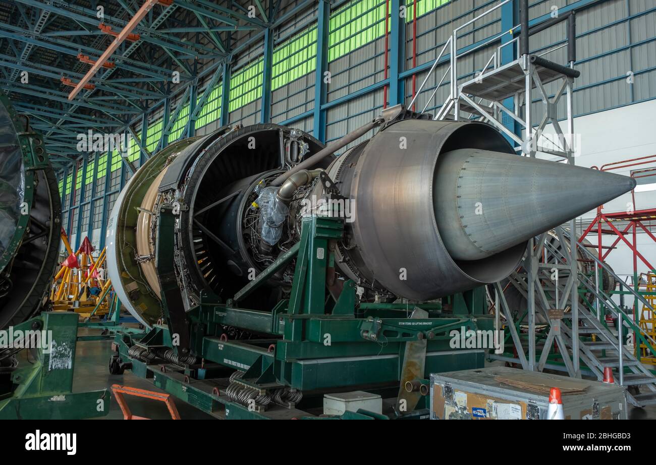 Gas turbine or a jet engine is a power plant of aircraft to fly in the ...