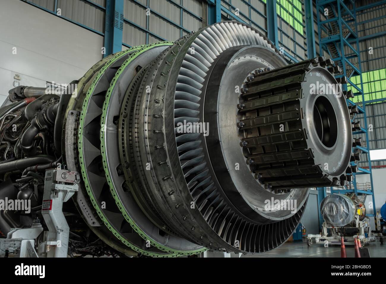 Gas turbine or a jet engine is a power plant of aircraft to fly in the ...