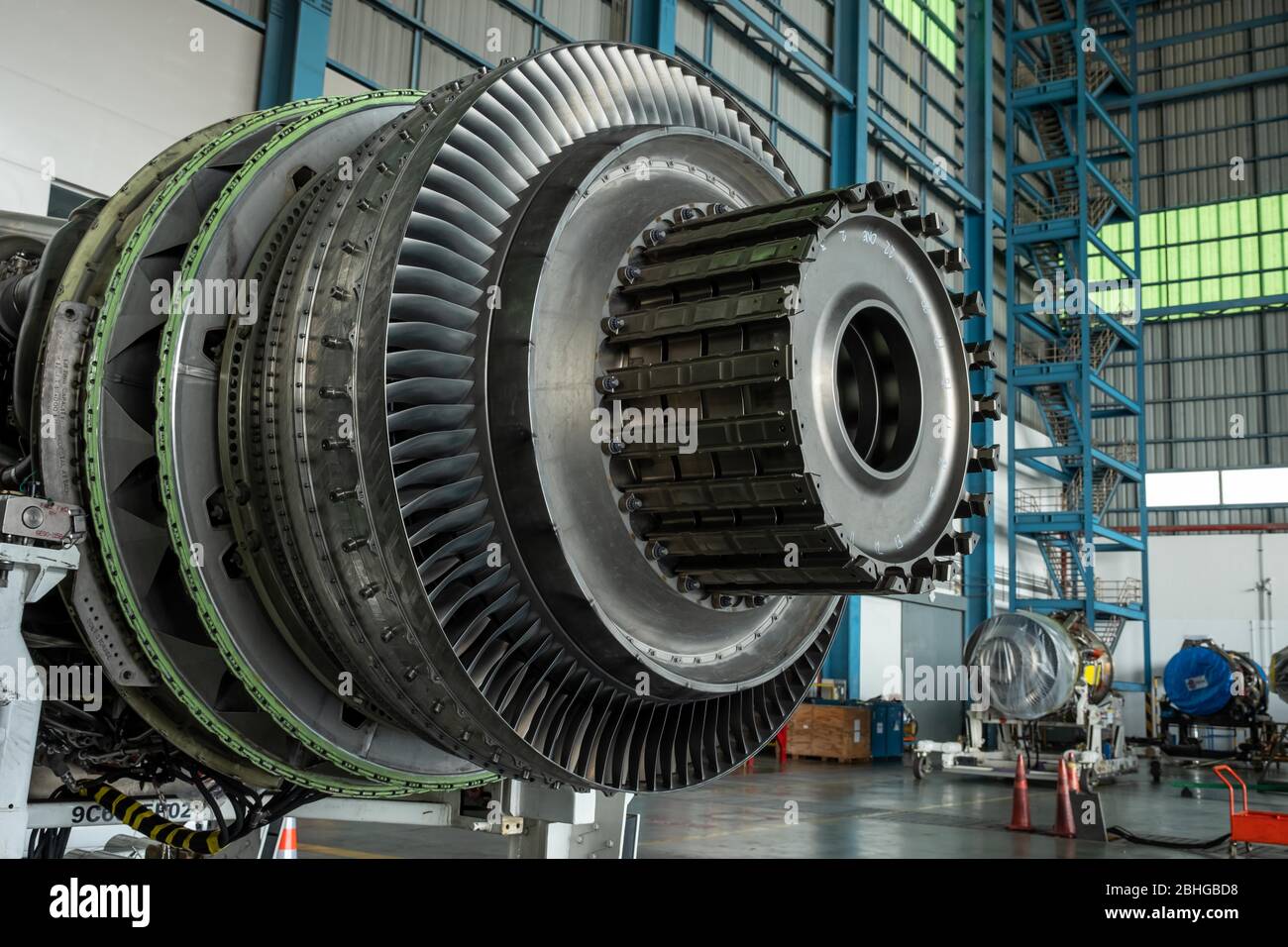 Gas turbine or a jet engine is a power plant of aircraft to fly in the ...