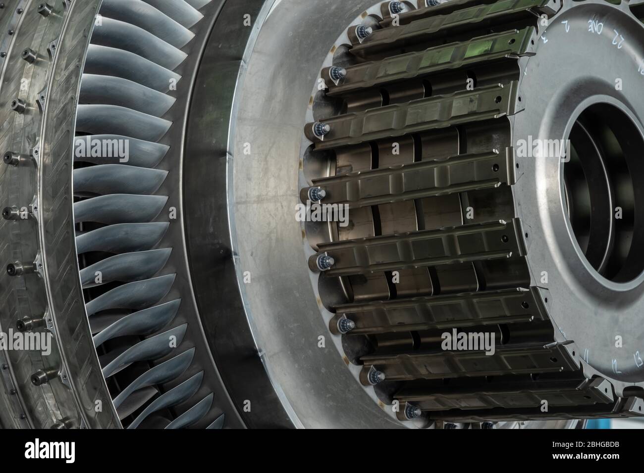Gas turbine or a jet engine is a power plant of aircraft to fly in the ...