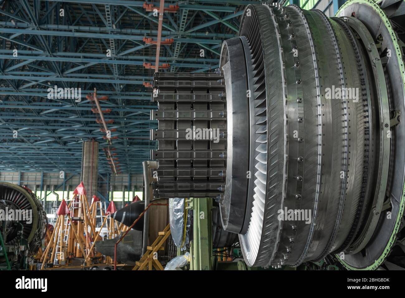 Gas turbine or a jet engine is a power plant of aircraft to fly in the ...