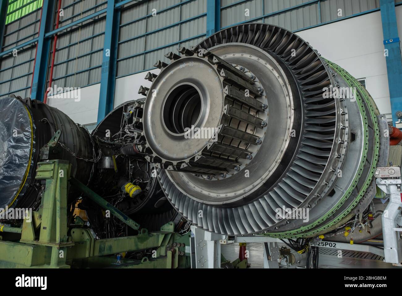 Gas turbine or a jet engine is a power plant of aircraft to fly in the ...