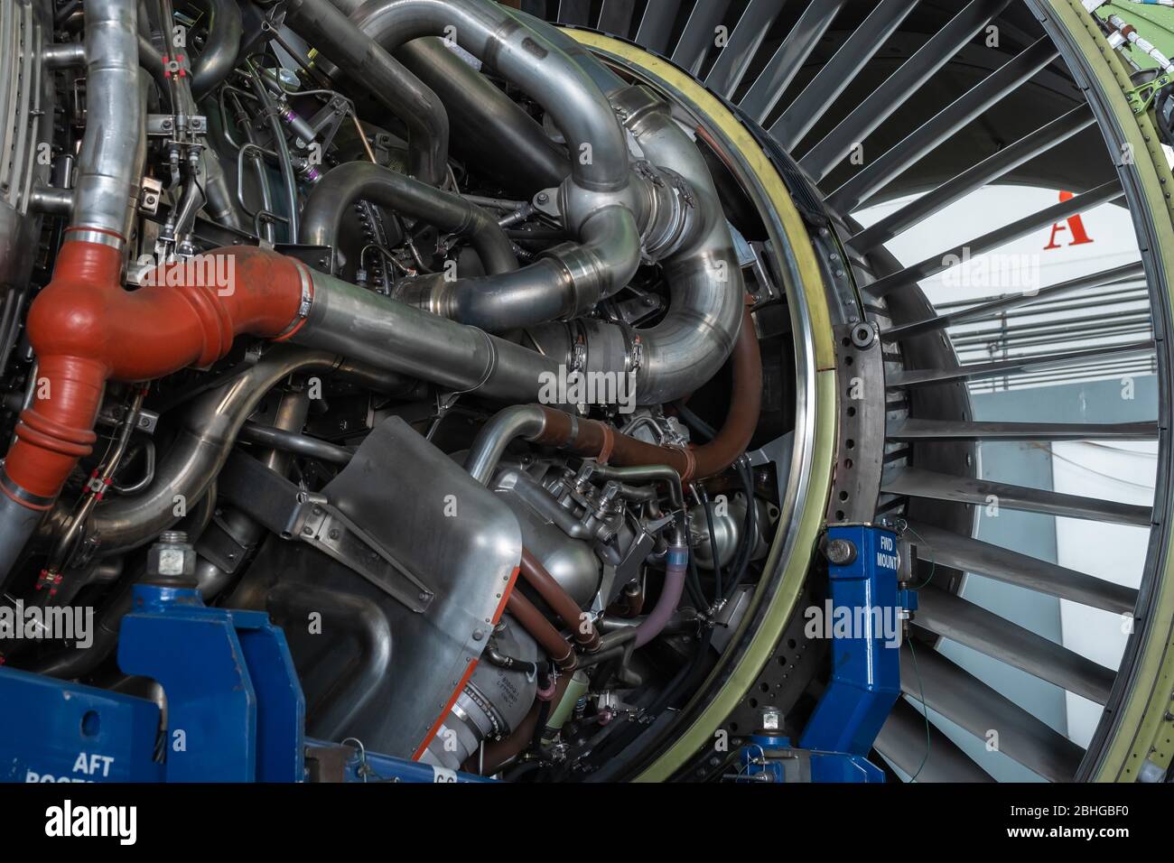 Gas turbine or a jet engine is a power plant of aircraft to fly in the ...