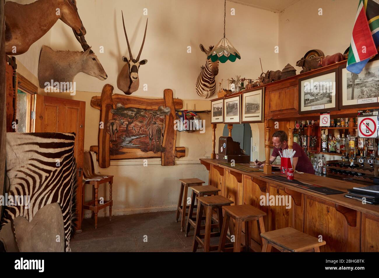 Bar at historic seeheim hotel 1896 hi-res stock photography and images ...