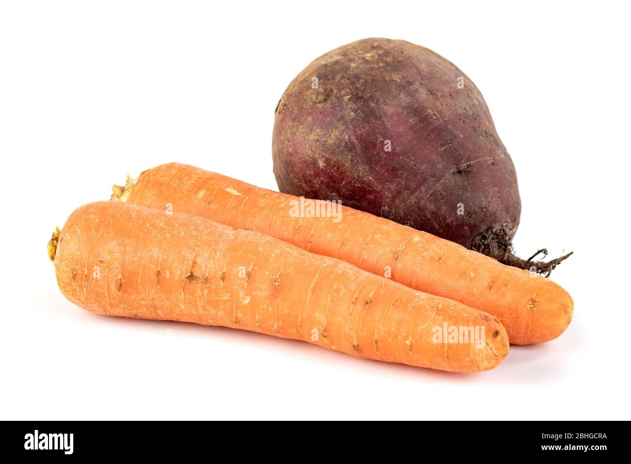 beetroot and carrots isolated on white background Stock Photo - Alamy