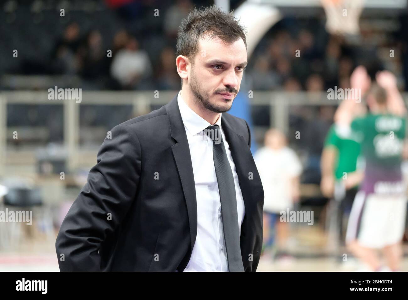 Nicola brienza head coach dolomiti energia trentino hi-res stock ...