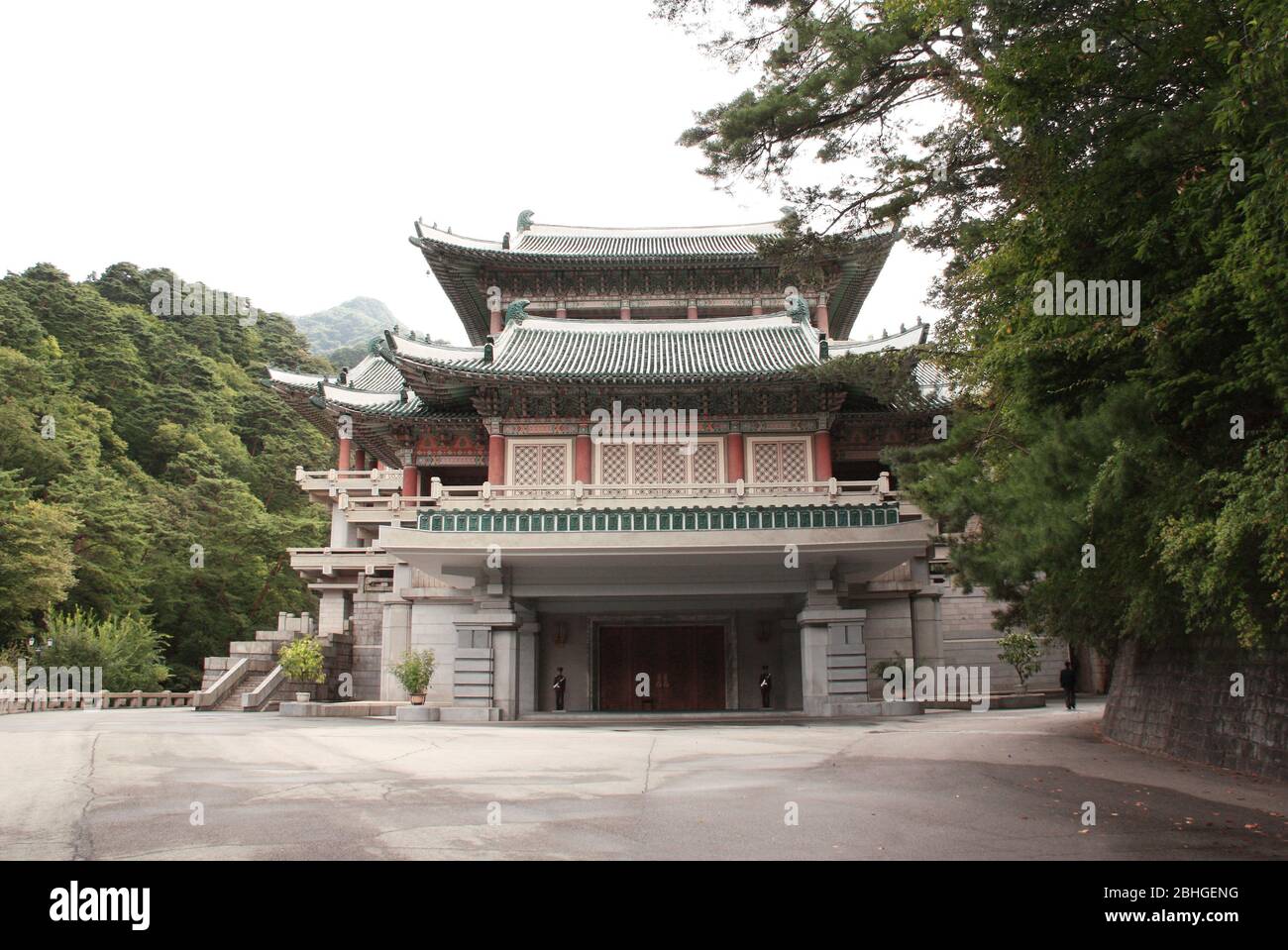 NORTH KOREA - SEPTEMBER 18, 2017: International exhibition of ...