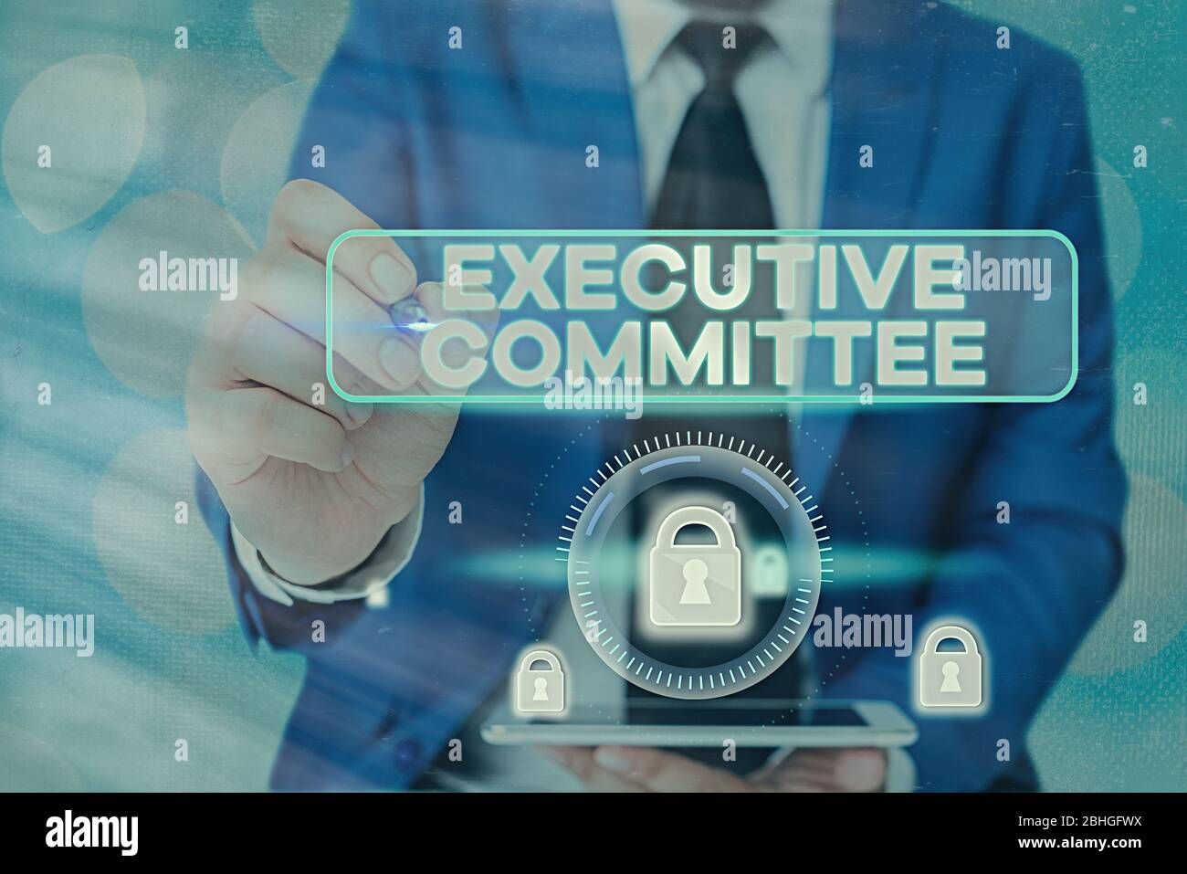 Handwriting text writing Executive Committee. Conceptual photo Group of ...