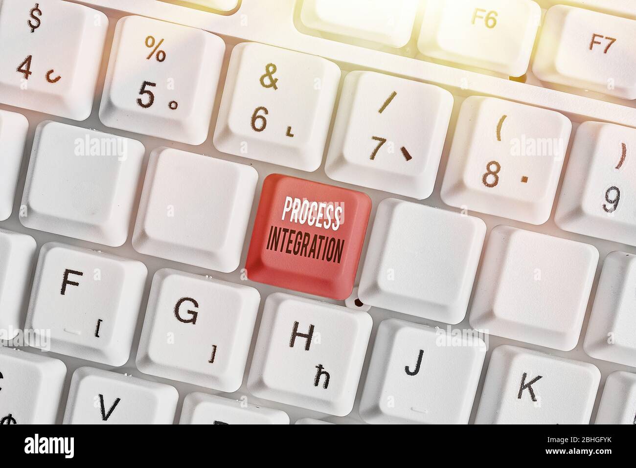 Word writing text Process Integration. Business photo showcasing ...