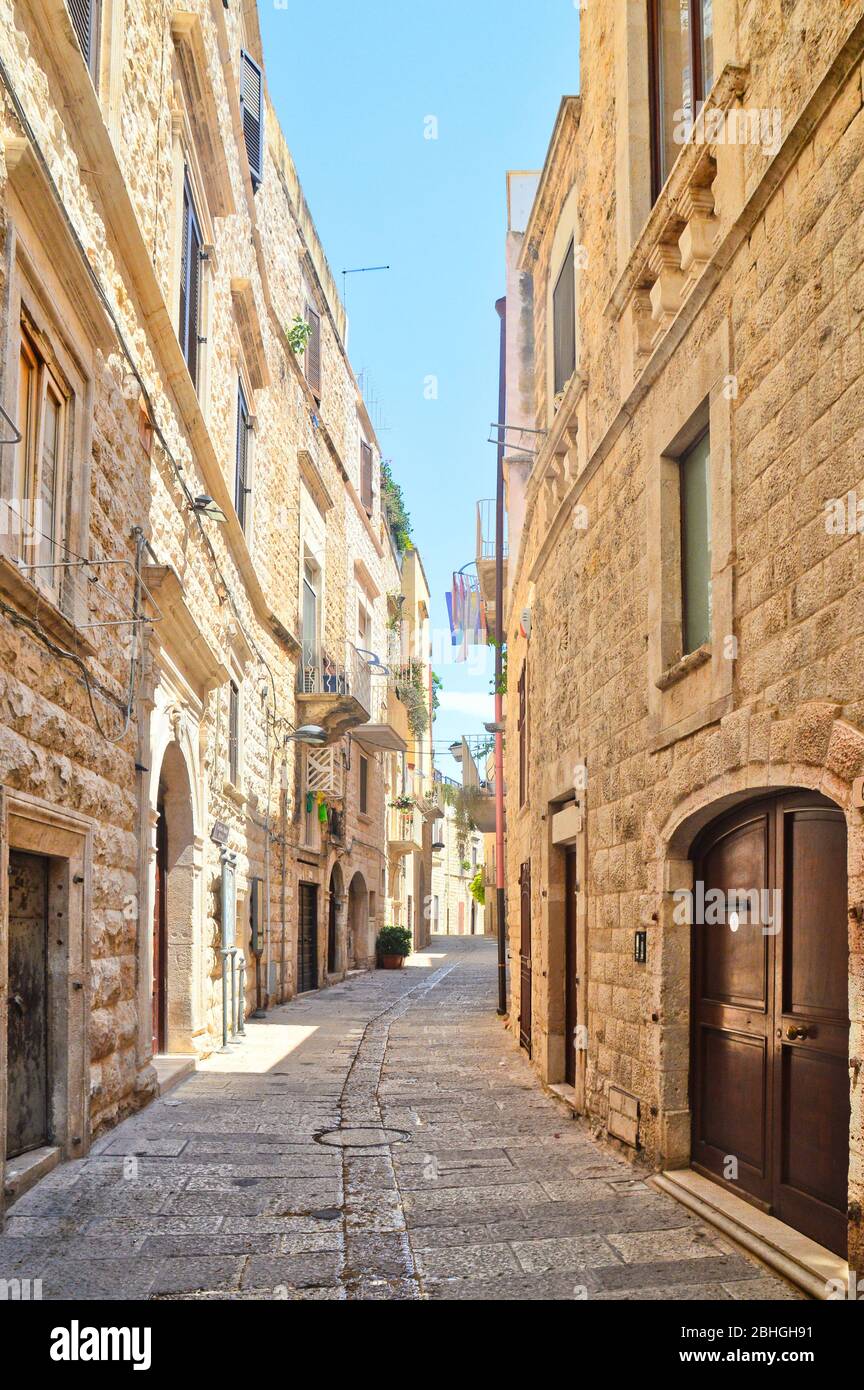 Image of the city of Molfetta, directly on the sea Stock Photo - Alamy