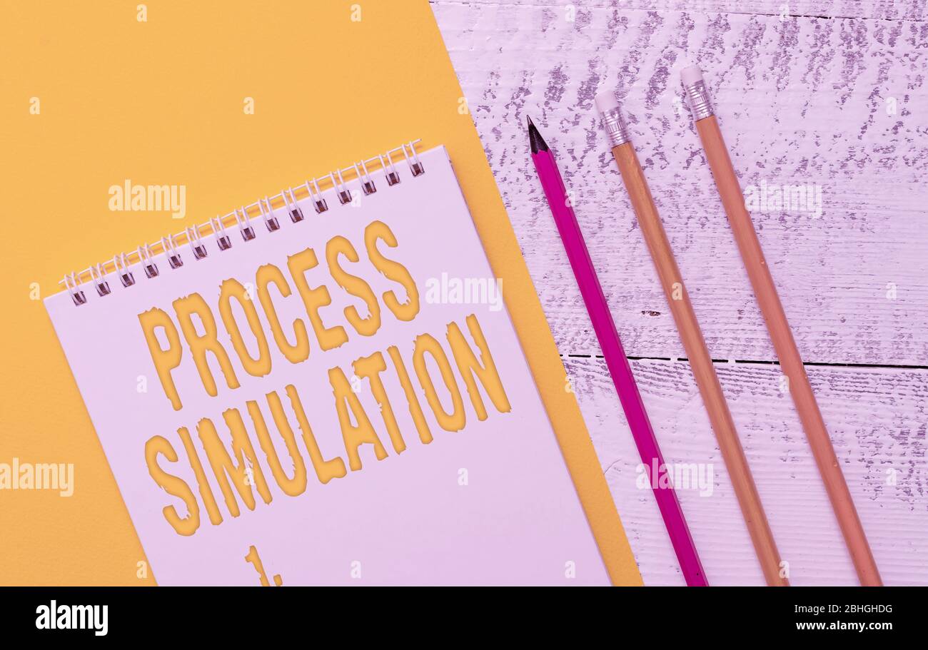 Handwriting Text Process Simulation Conceptual Photo Technical