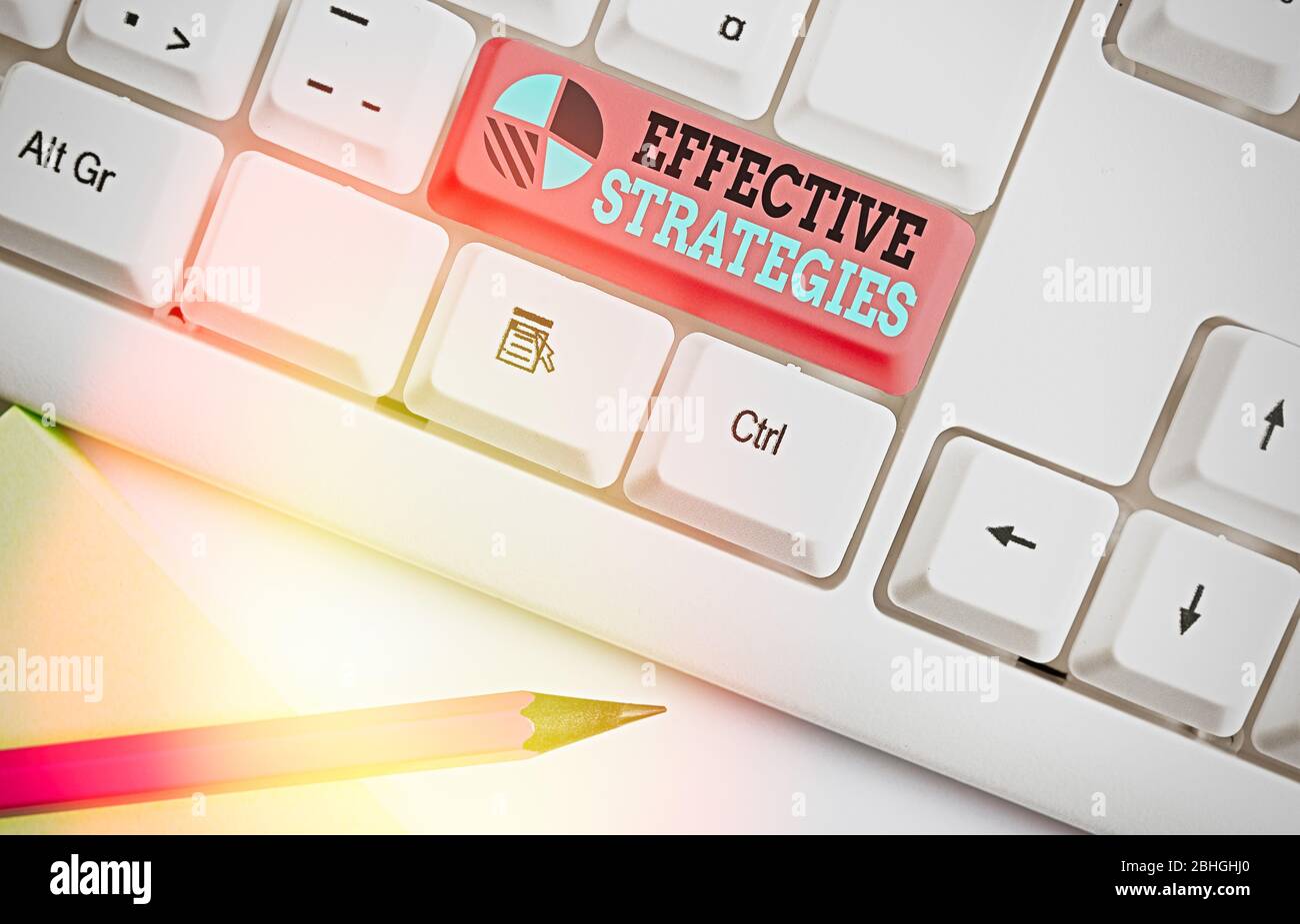 Conceptual hand writing showing Effective Strategies. Concept meaning ...