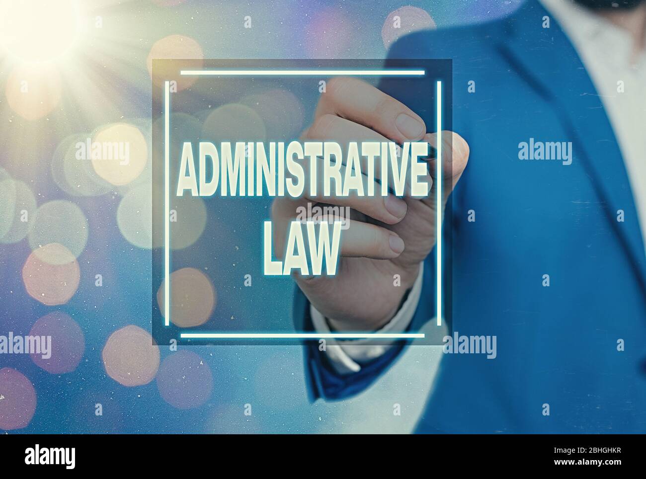 Handwriting text Administrative Law. Conceptual photo Body of Rules ...