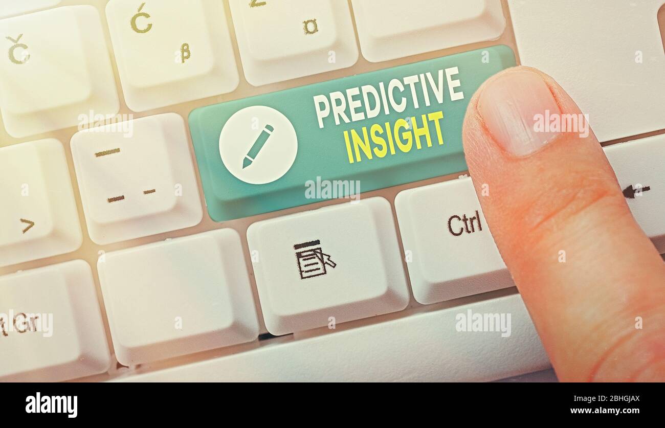 Handwriting Text Predictive Insight Conceptual Photo Proactive Fault Management System An Early