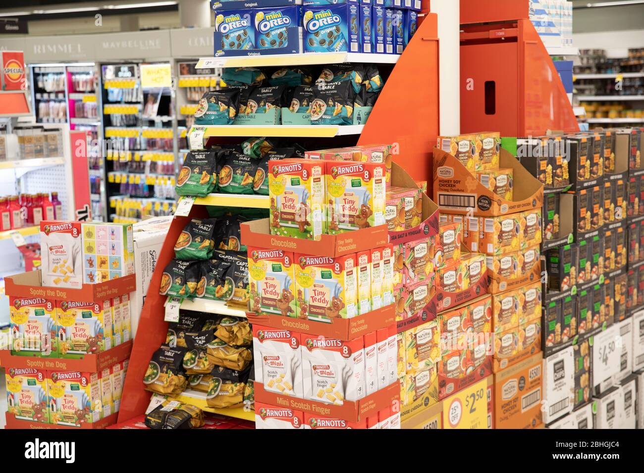 Biscuits supermarket hi-res stock photography and images - Alamy