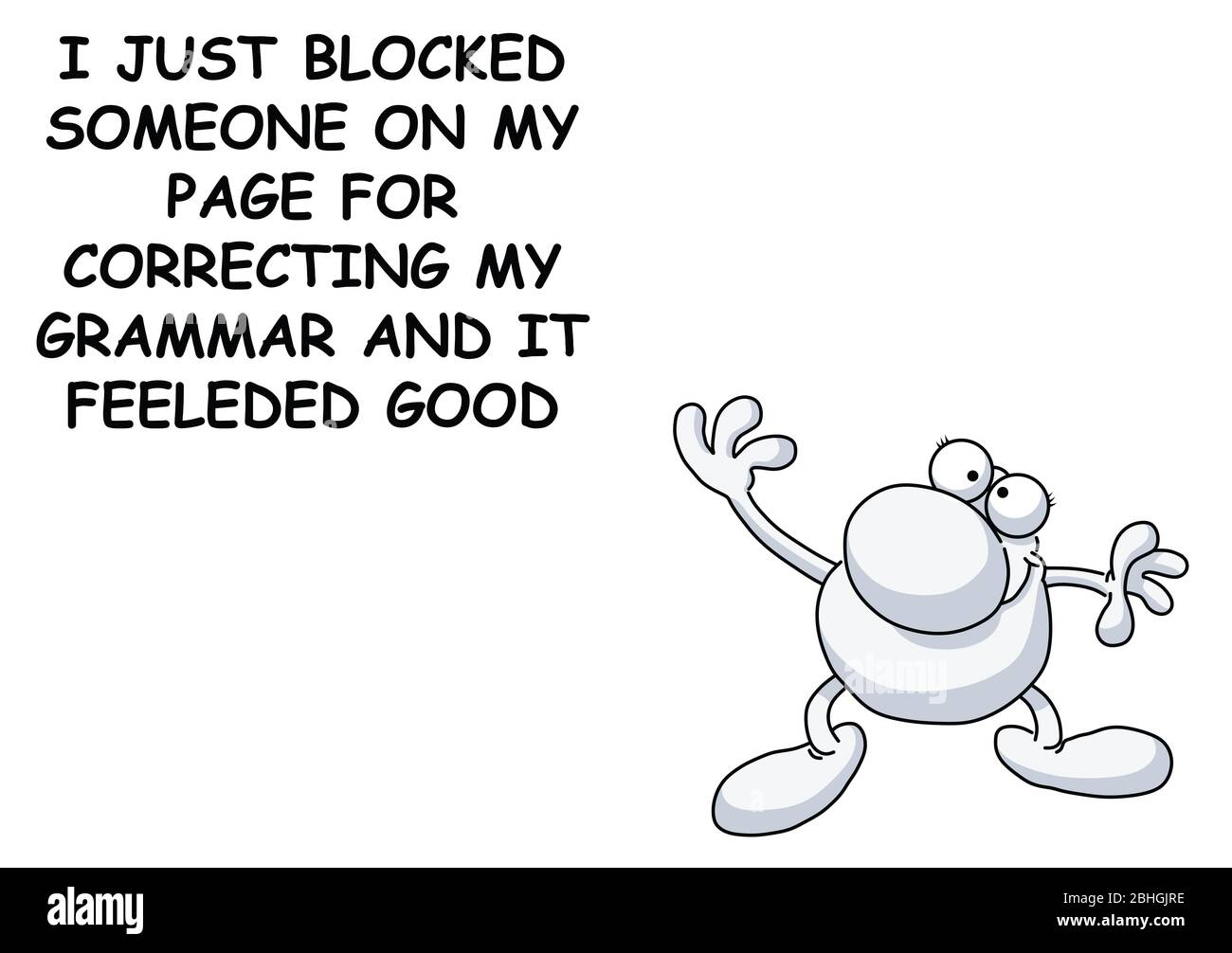 Bad grammar hi-res stock photography and images - Alamy