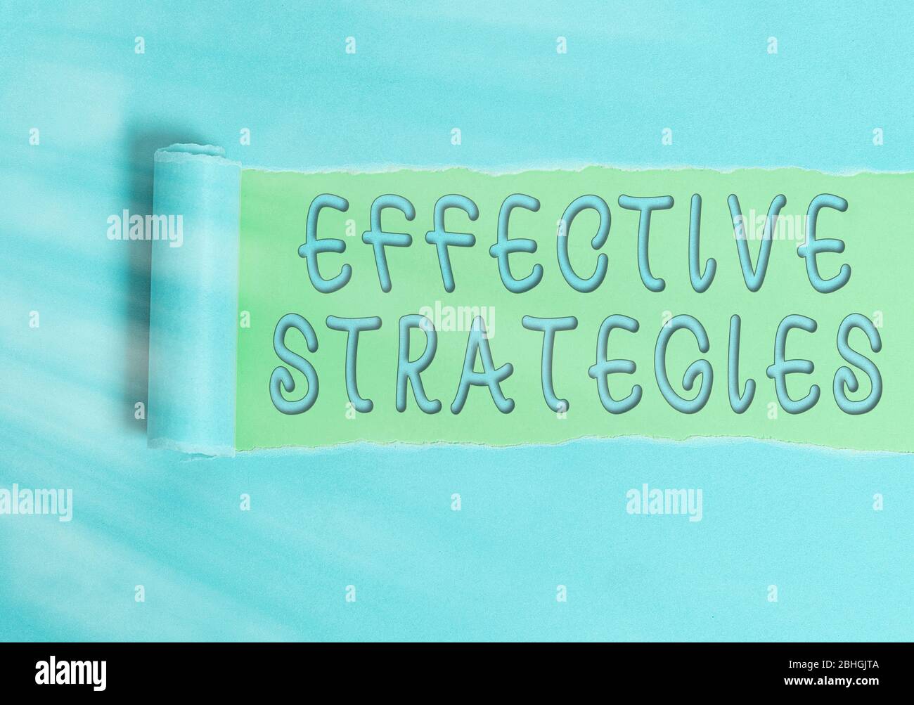 Conceptual hand writing showing Effective Strategies. Concept meaning ...