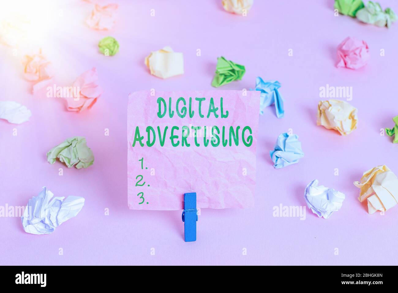 Handwriting text Digital Advertising. Conceptual photo Online Marketing ...