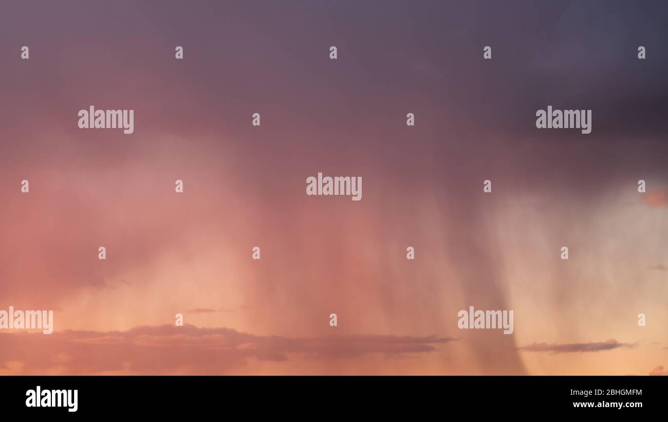 Beautiful sunset during storm time hi-res stock photography and images ...