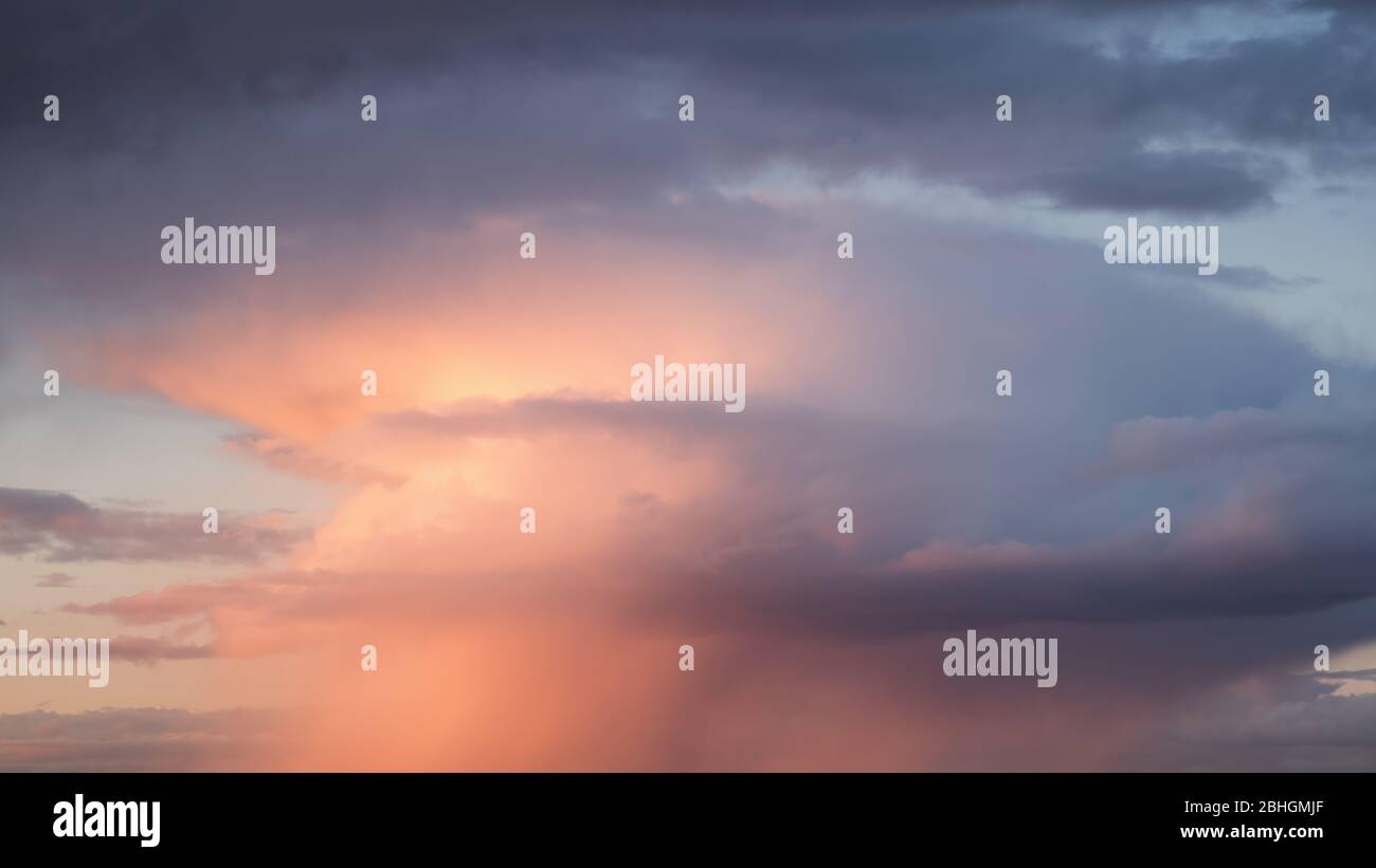 Beautiful sunset during storm time hi-res stock photography and images ...