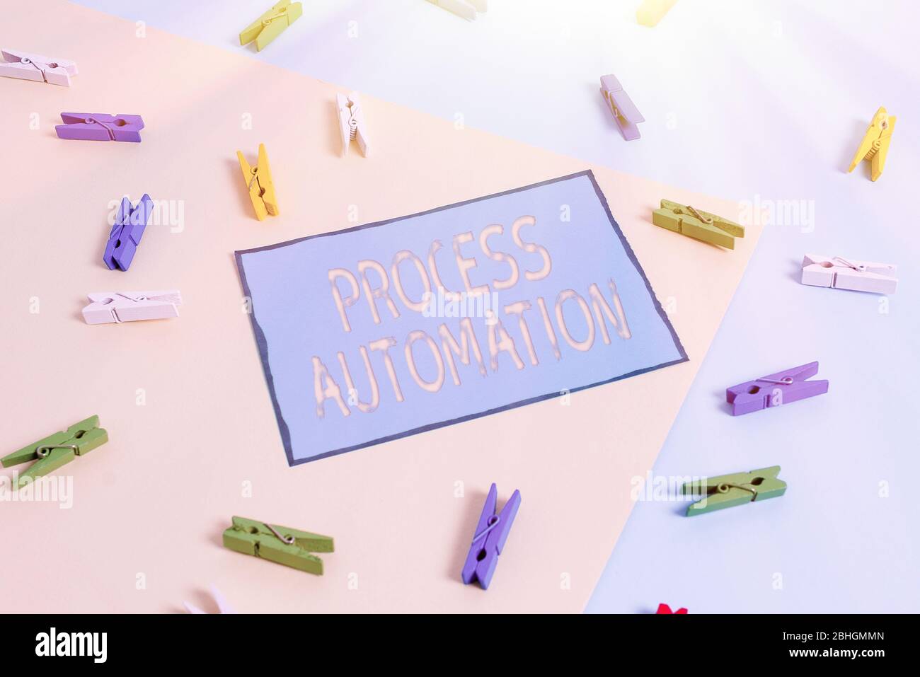 Text sign showing Process Automation. Business photo showcasing ...