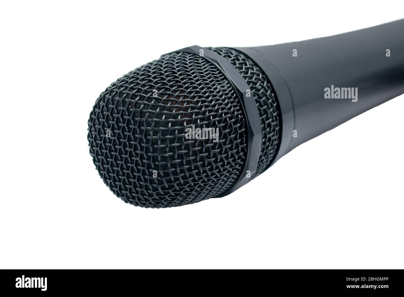Microphone detail Cut Out Stock Images & Pictures - Alamy