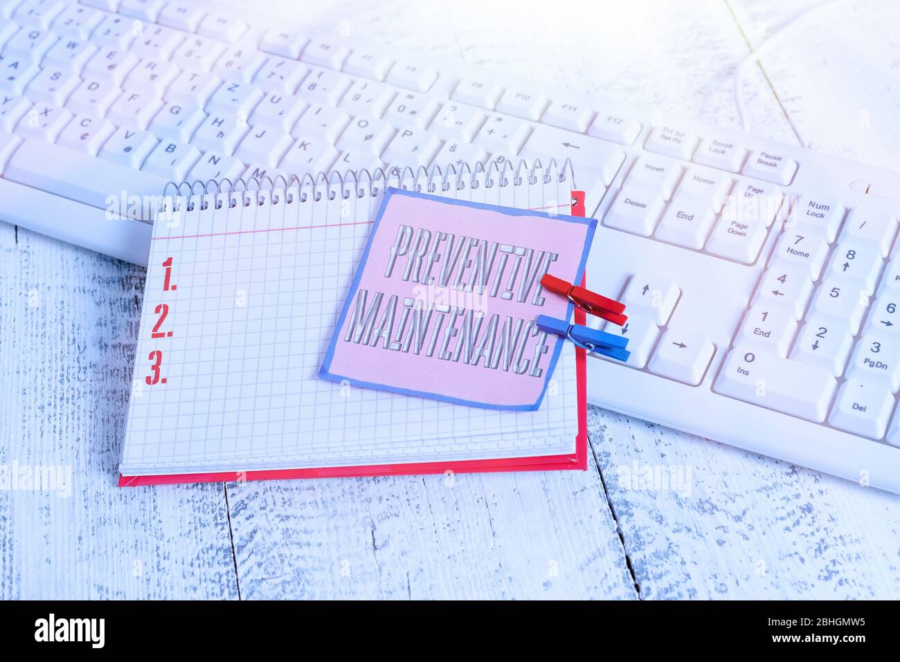 Word writing text Preventive Maintenance. Business photo showcasing ...