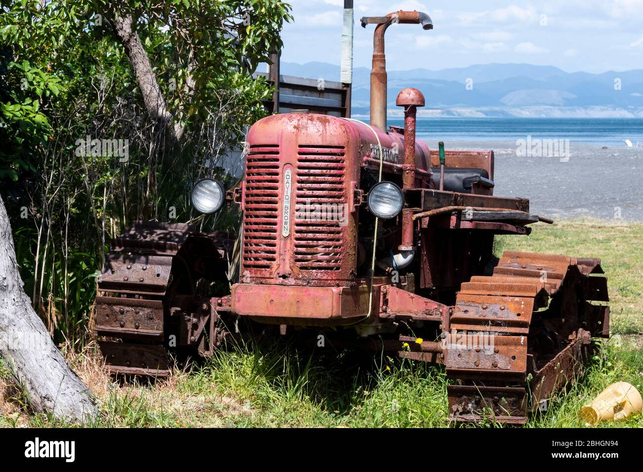 Red Bulldozer High Resolution Stock Photography and Images - Alamy