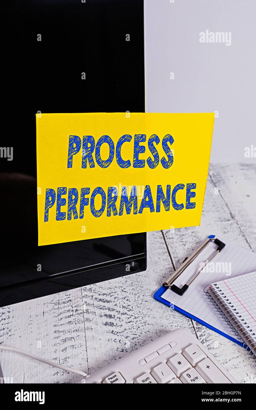 Handwriting text writing Process Performance. Conceptual photo Measures ...