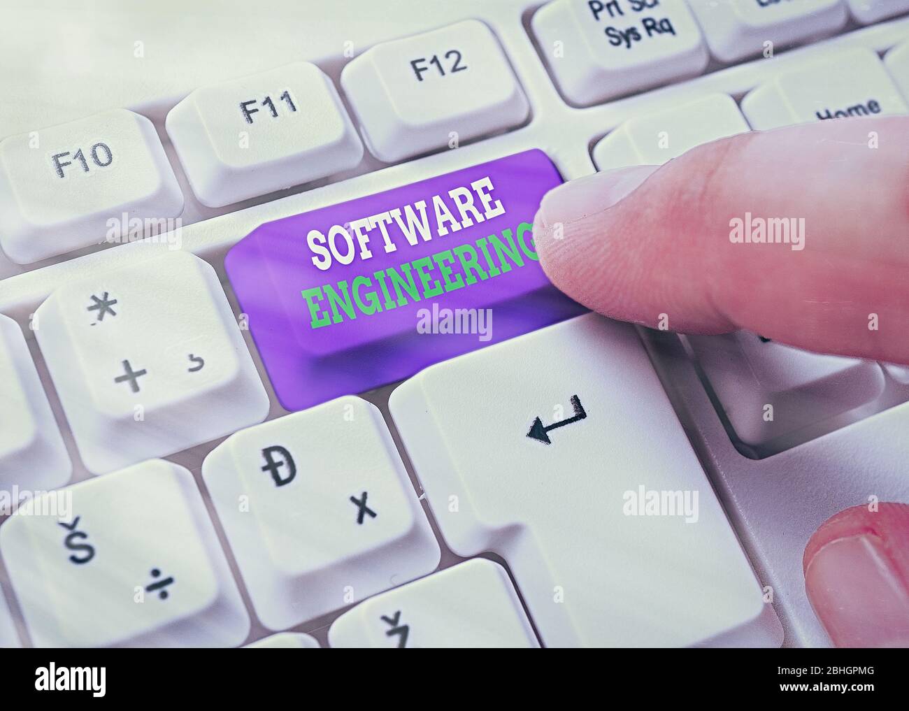 Word writing text Software Engineering. Business photo showcasing ...