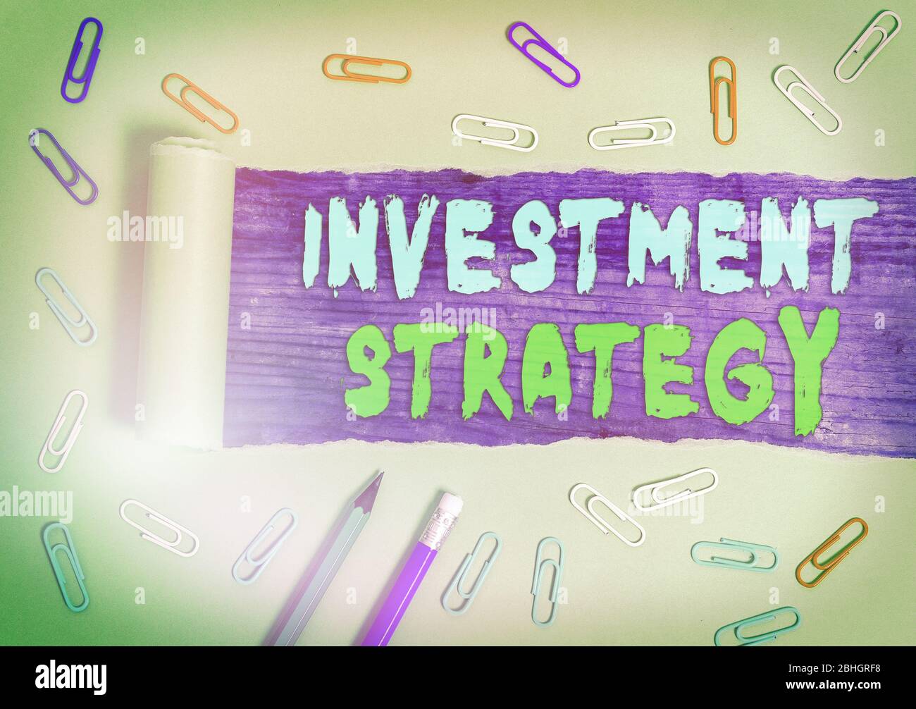 Handwriting text writing Investment Strategy. Conceptual photo Set of ...
