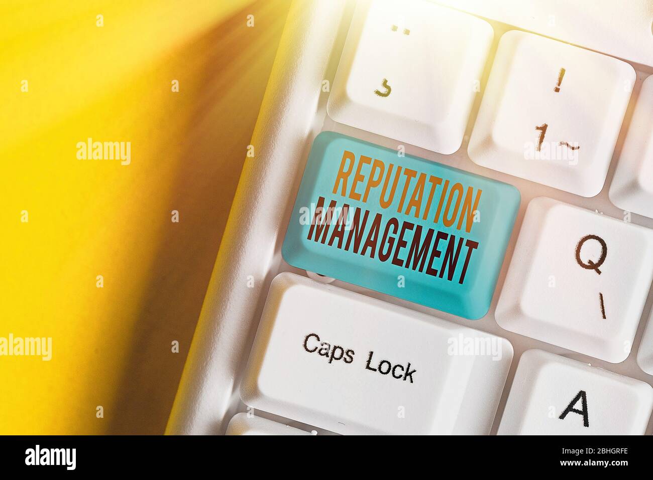 Handwriting text writing Reputation Management. Conceptual photo ...