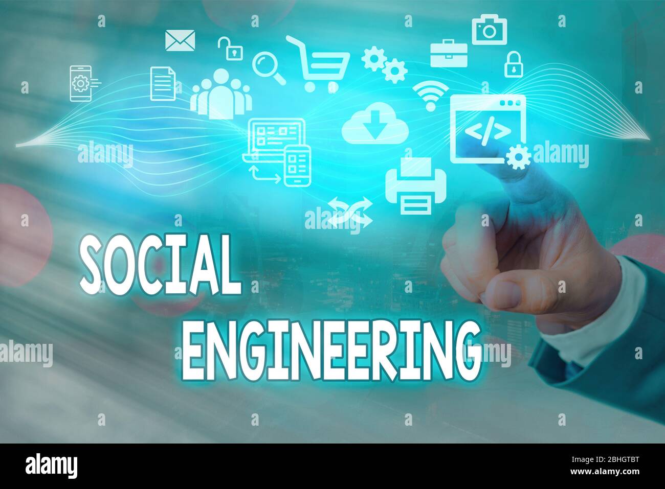 Conceptual hand writing showing Social Engineering. Concept meaning ...