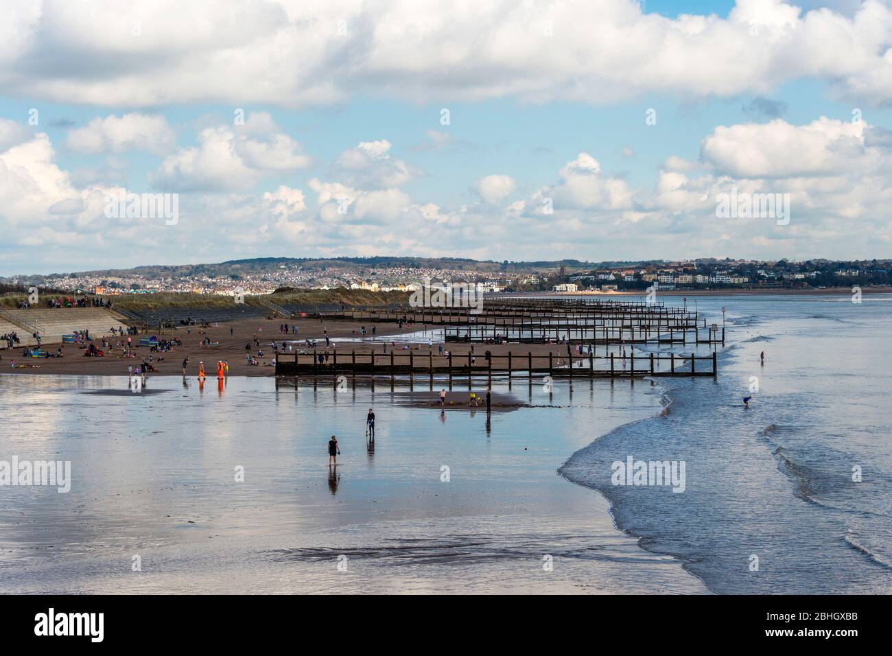 Dawlish Warren, with its 1.5 mile sandy beach, is a popular holiday ...