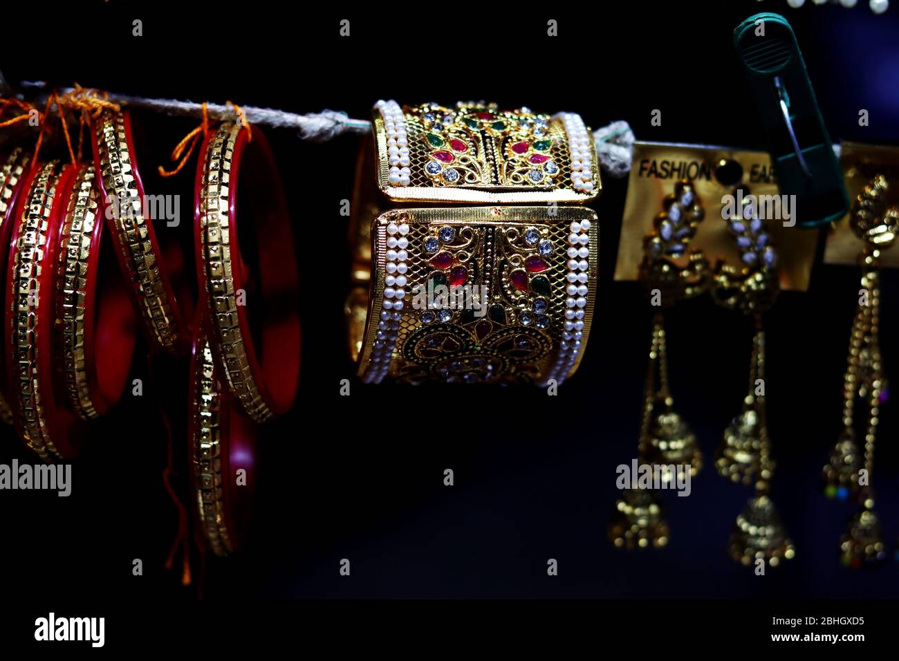 Indian jewelry market hi-res stock photography and images - Alamy