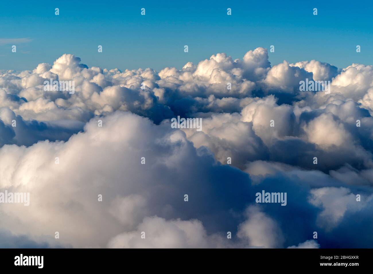 clouds from airplane panorama view landscape Stock Photo - Alamy