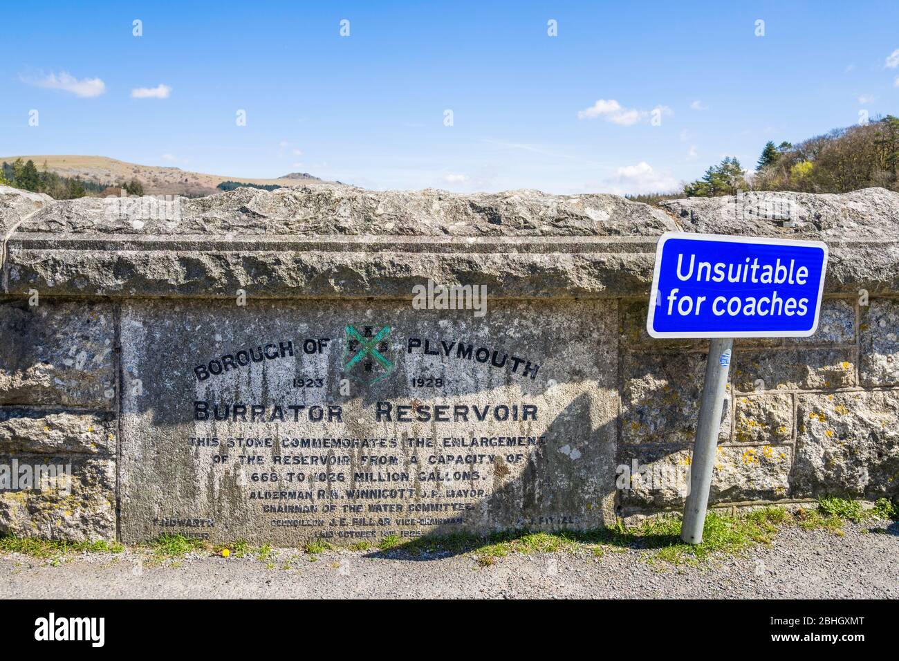 Burrator Reservoir (1898) was built to supply water to the city of ...